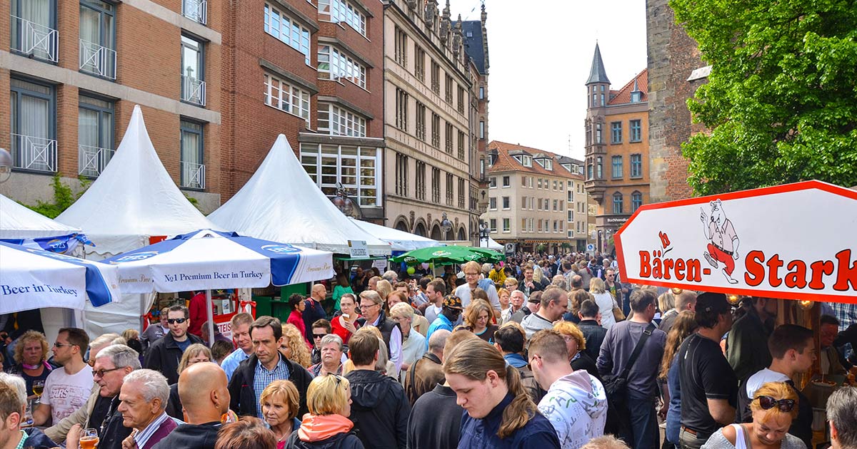 Hannoversches Bierfest vom 7. bis 9. Juni 2019 (Pfingsten)